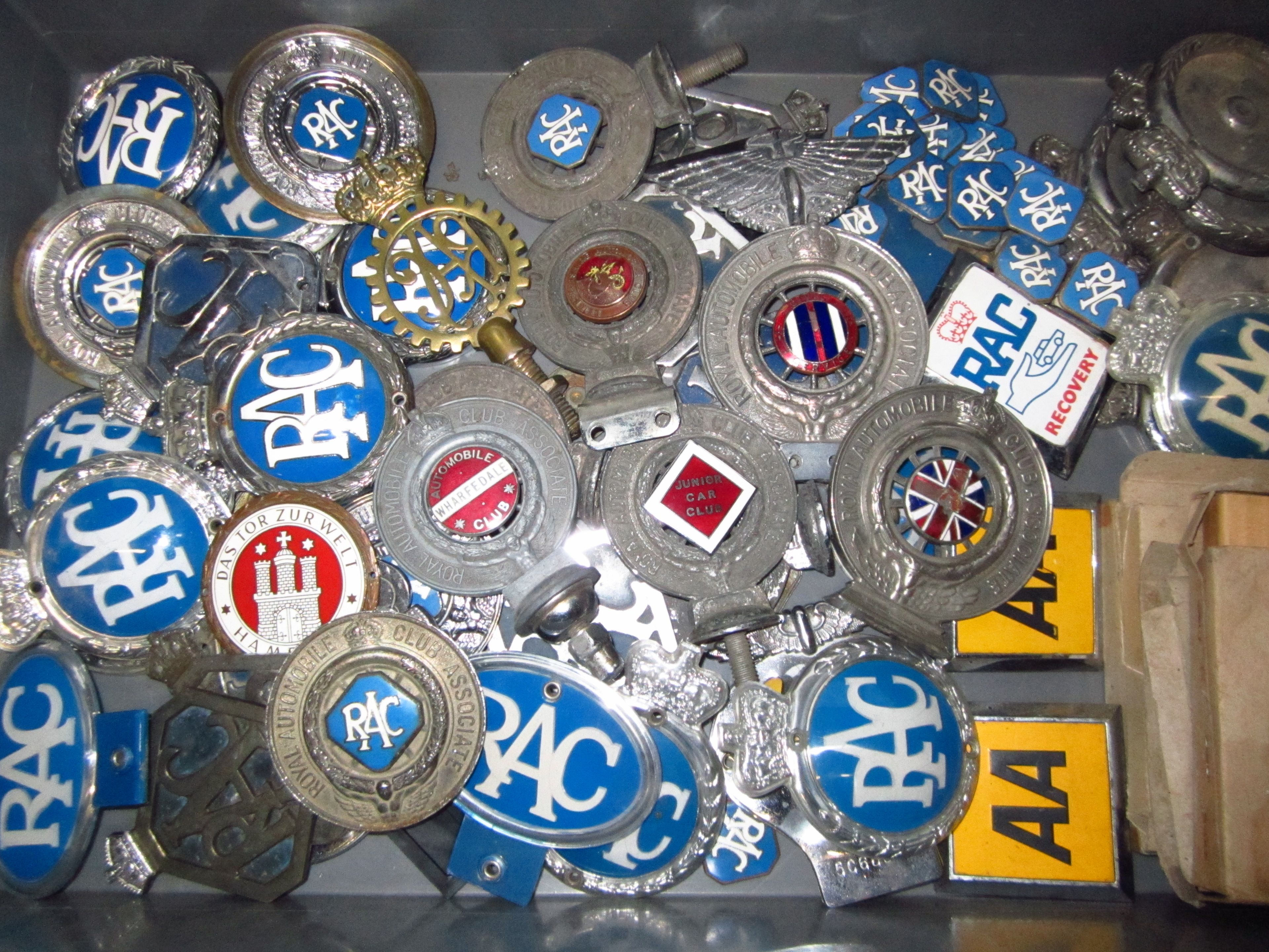 Bonhams Cars : A good collection of RAC badges including four county ...