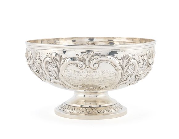 Bonhams : A Victorian silver bowl by Daniel & Charles Houle, London 1889