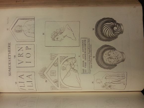 Bonhams : HORSLEY (JOHN) Britannia Romana or the Roman Antiquities of ...