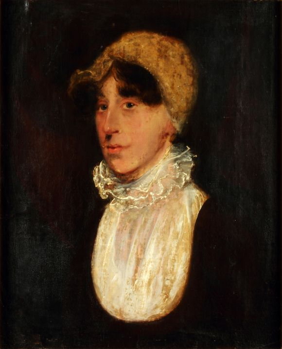 Bonhams : Phineas Lowther (British, 1780-1856) Portrait of a lady, bust ...