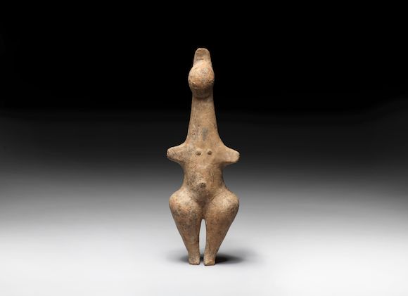 Bonhams : An Amlash terracotta steatopygous female figure