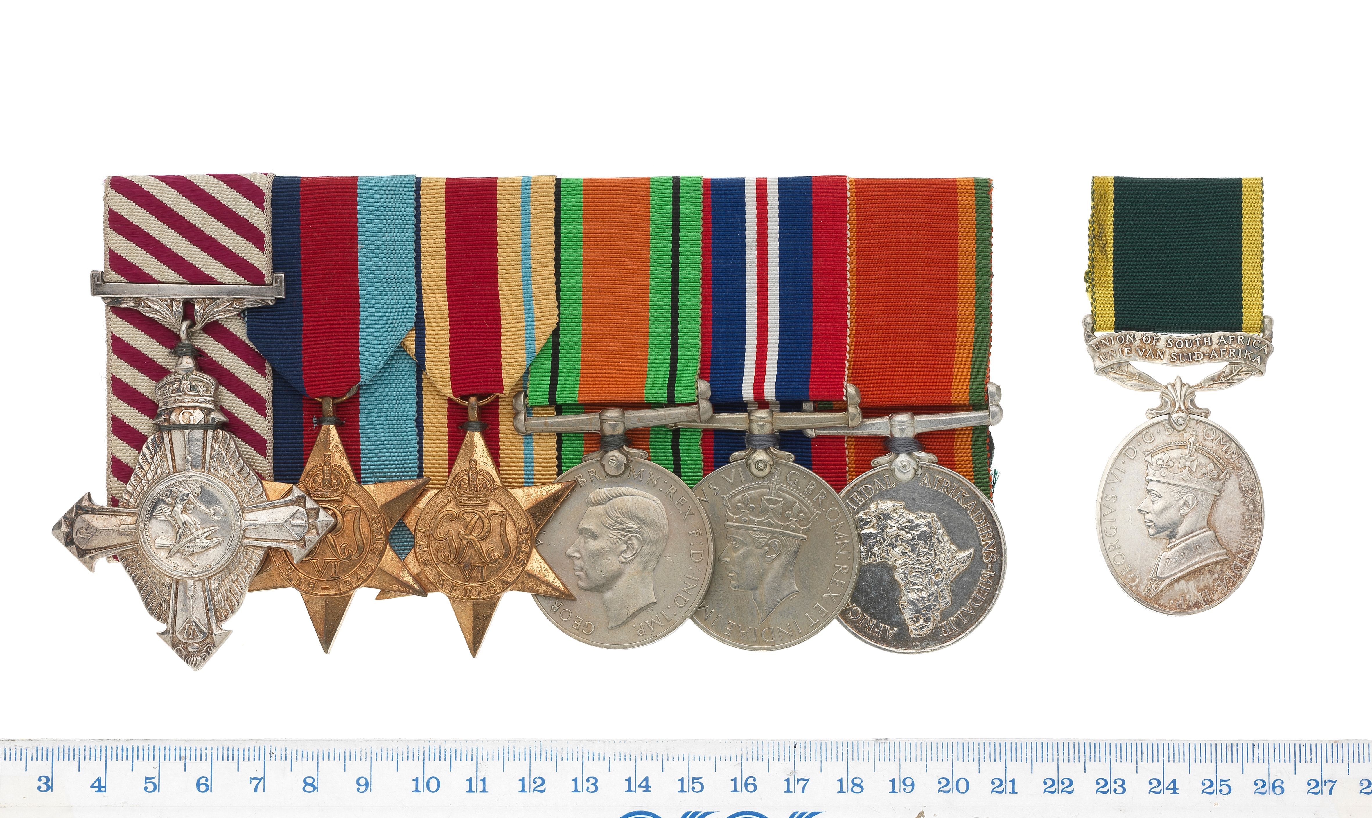 Bonhams : A Second World War A.F.C. group of seven to Captain J ...