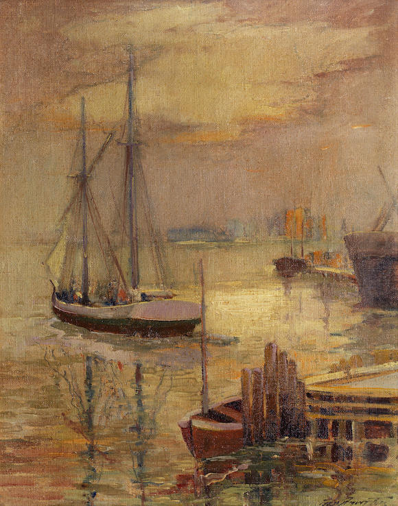 Bonhams : George Demont Otis (American, 1879-1962) Old San Francisco