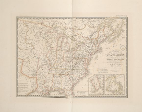 Bonhams : BRUÉ (ADRIEN HUBERT) Atlas universel de géographie physique ...