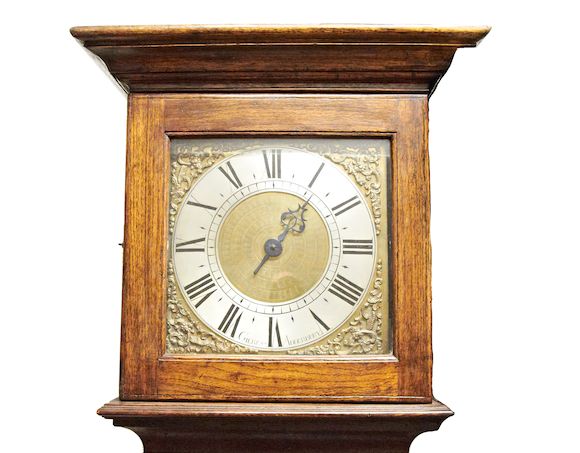 Bonhams : A George III wall clock Signed (Richard) Gilkes, Adderbury