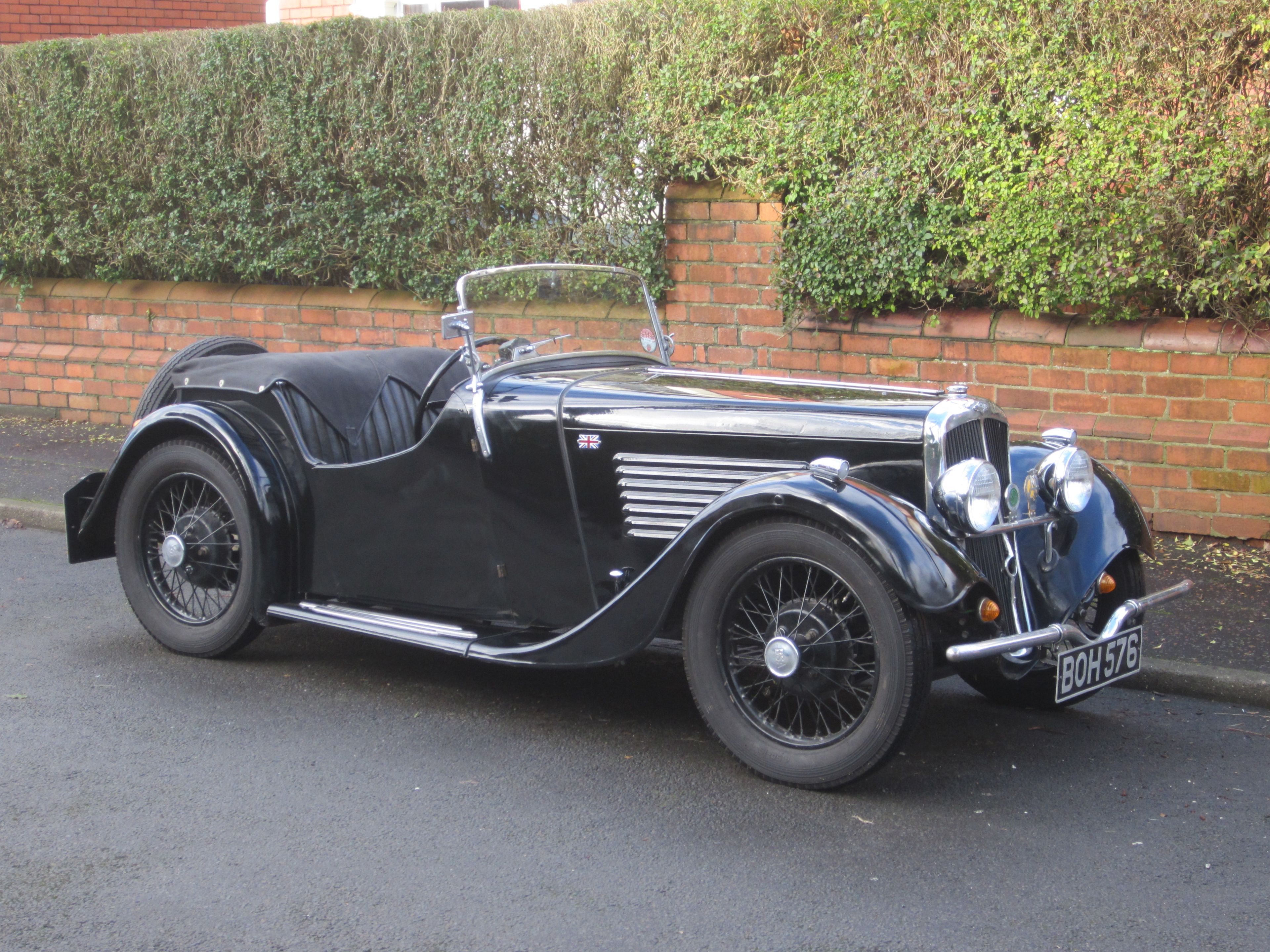 Bonhams Cars : 1935 BSA Scout Series 1 Sports Chassis no. B522 Engine ...