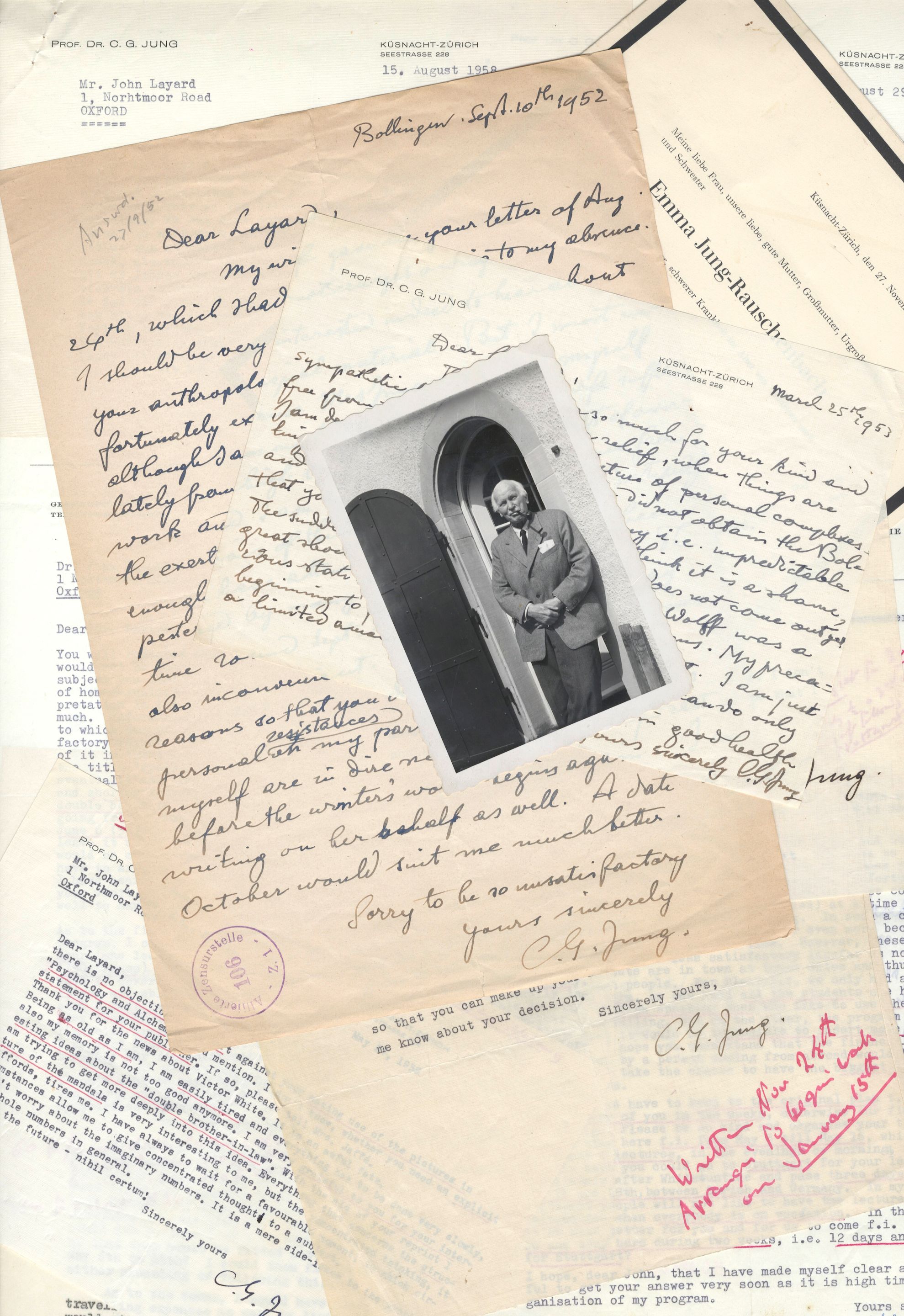 Bonhams : JUNG, VICTOR WHITE & JOHN LAYARD, Papers and correspondence ...