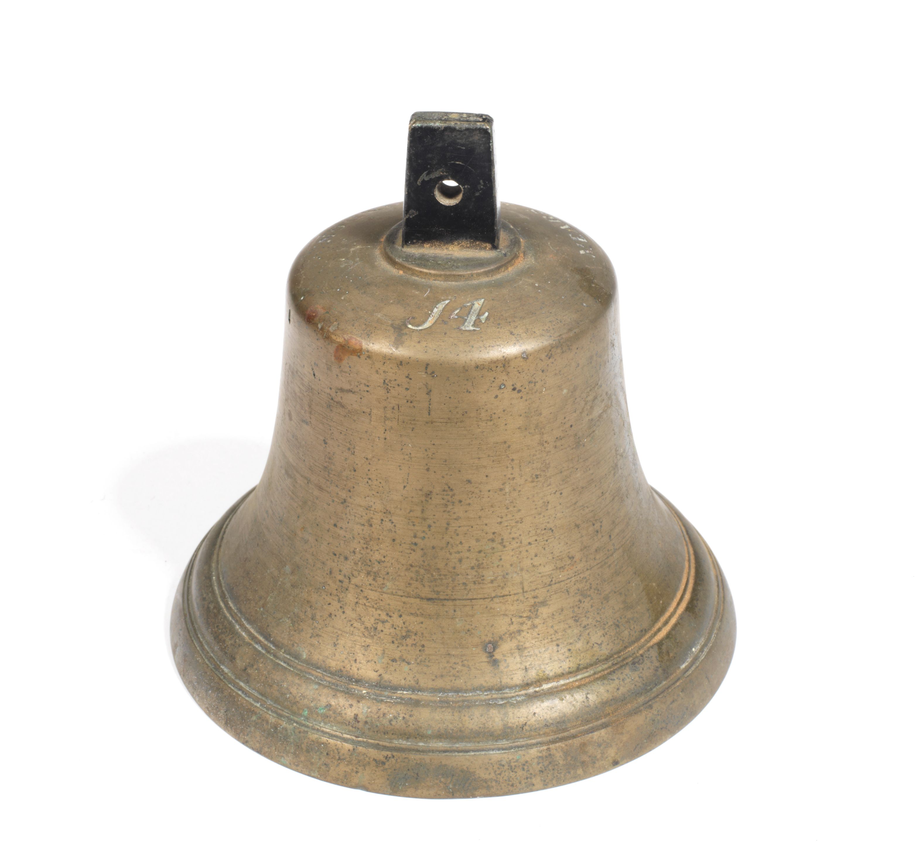 Bonhams : A Ship's Bell J4 7.5ins.(20cm)diam.
