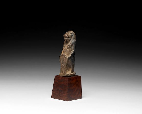 Bonhams : An Egyptian steatite amulet of Taueret