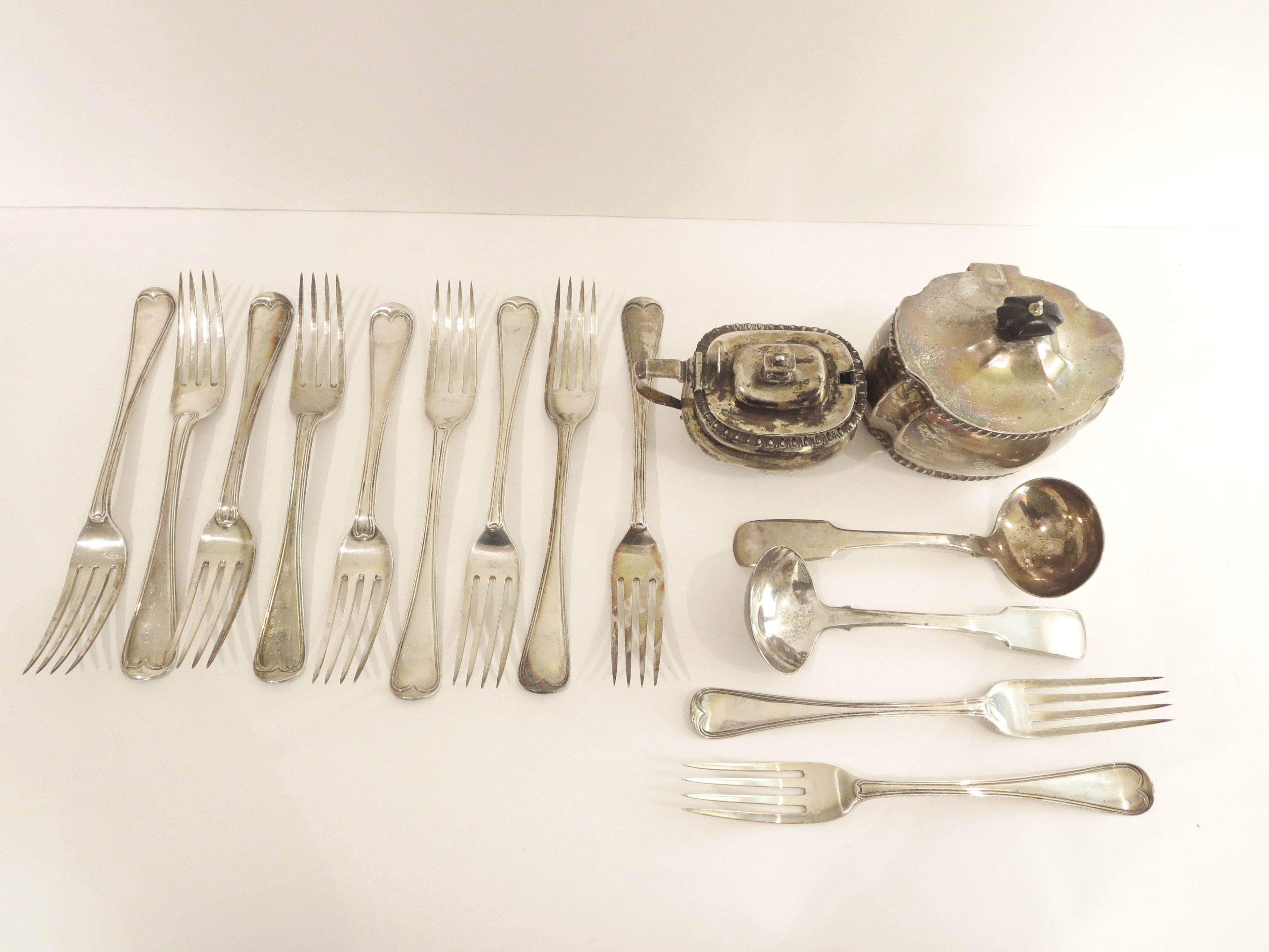 Bonhams : A small collection of silver various makers and dates