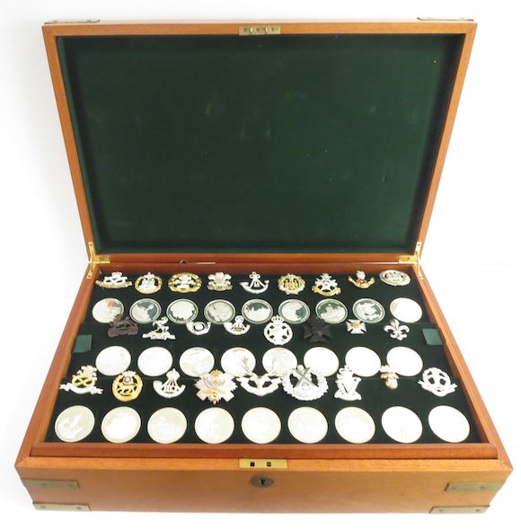 Bonhams : A collector's edition of 'Great British Regiments' by the ...