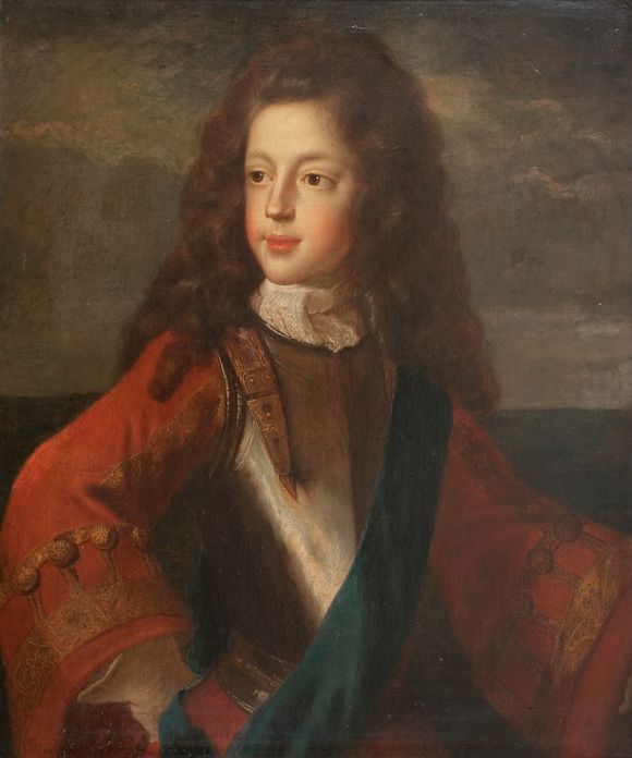Bonhams : After Jean François de Troy Portrait of James Francis Edward ...