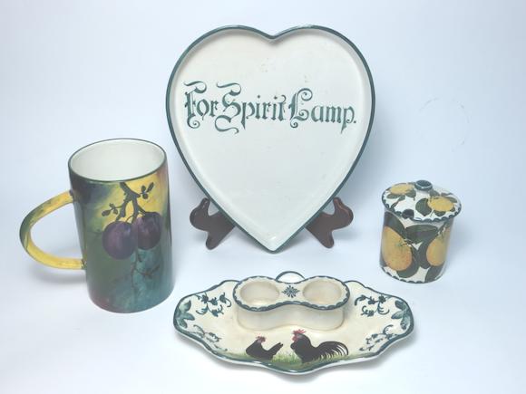 Bonhams A Collection Of Wemyss Pottery
