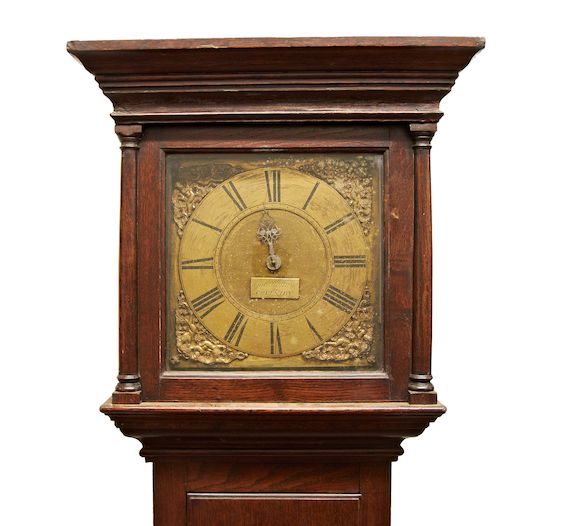 Bonhams : Gab. Holland, Coventry An early 19th Century oak longcase clock