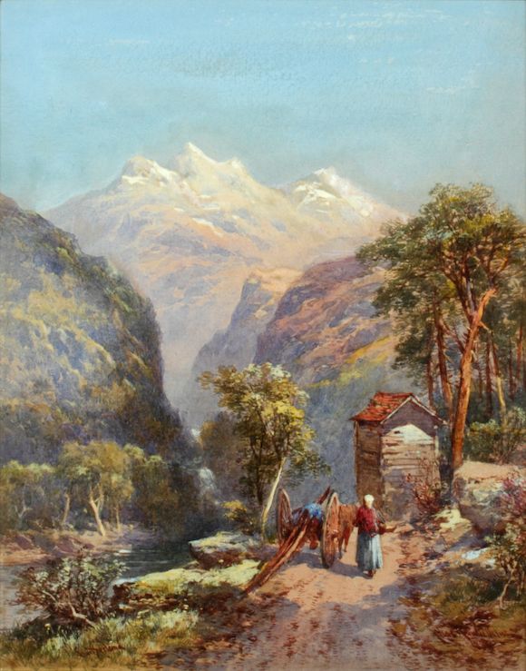 Bonhams : Charles Rowbotham (British, circa 1856-1921) Figure and ...