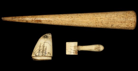 Bonhams : A large Whalebone Fid, 3