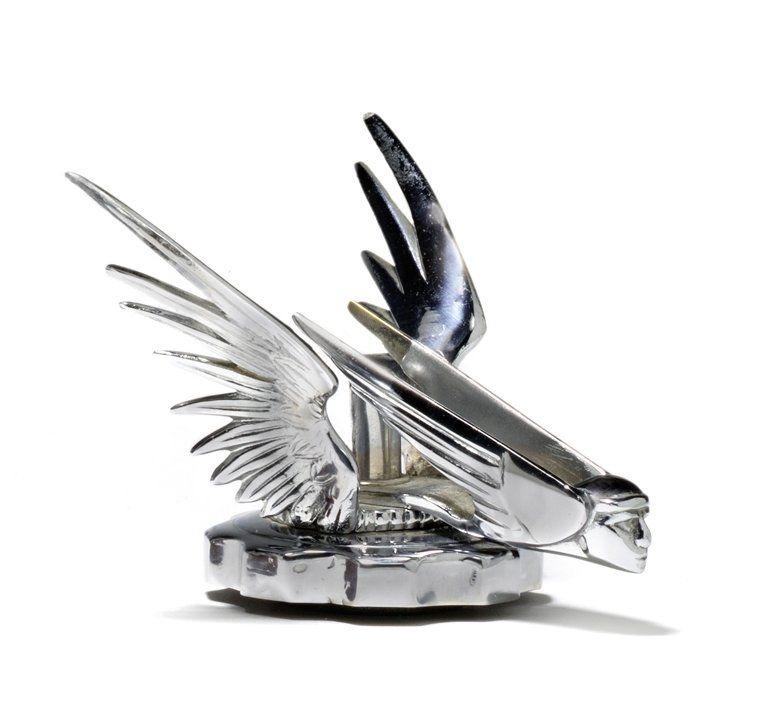 Bonhams Cars A Sonia Winged Head Mascot By Elge French 1930s