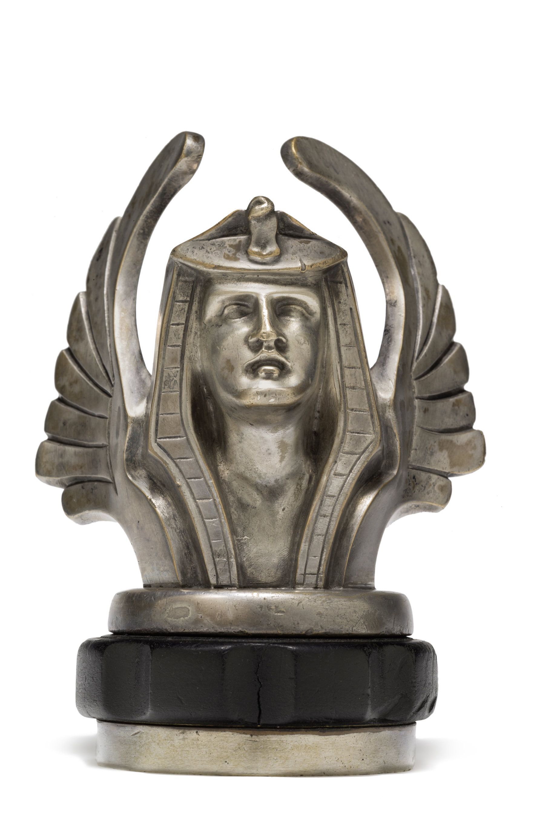 Bonhams Cars : A Pharaoh's Head mascot, by Sasportas, for Auto-Omnia, French, 1922,