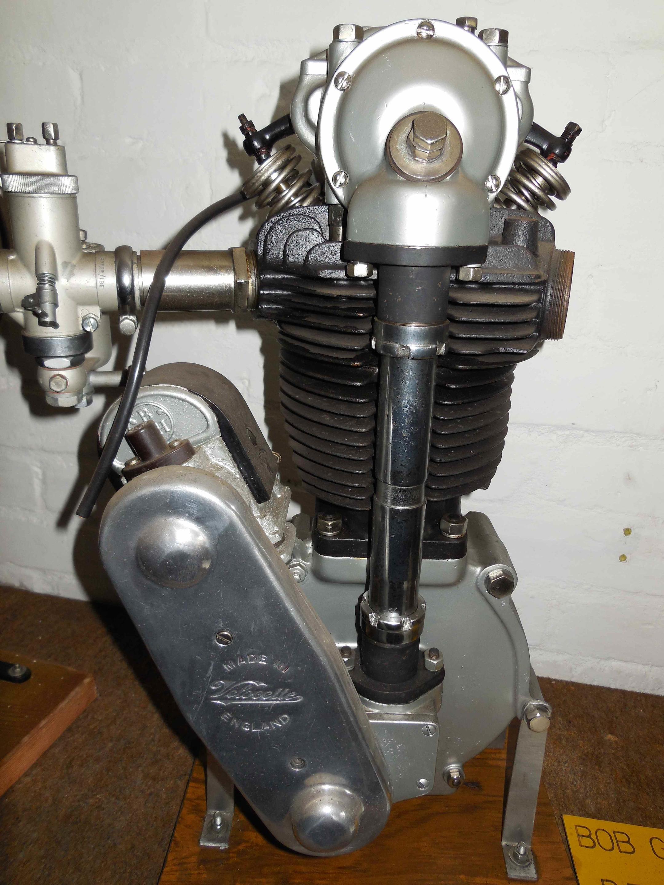 Bonhams Cars : A believed Velocette OHV KSS Mk I engine,