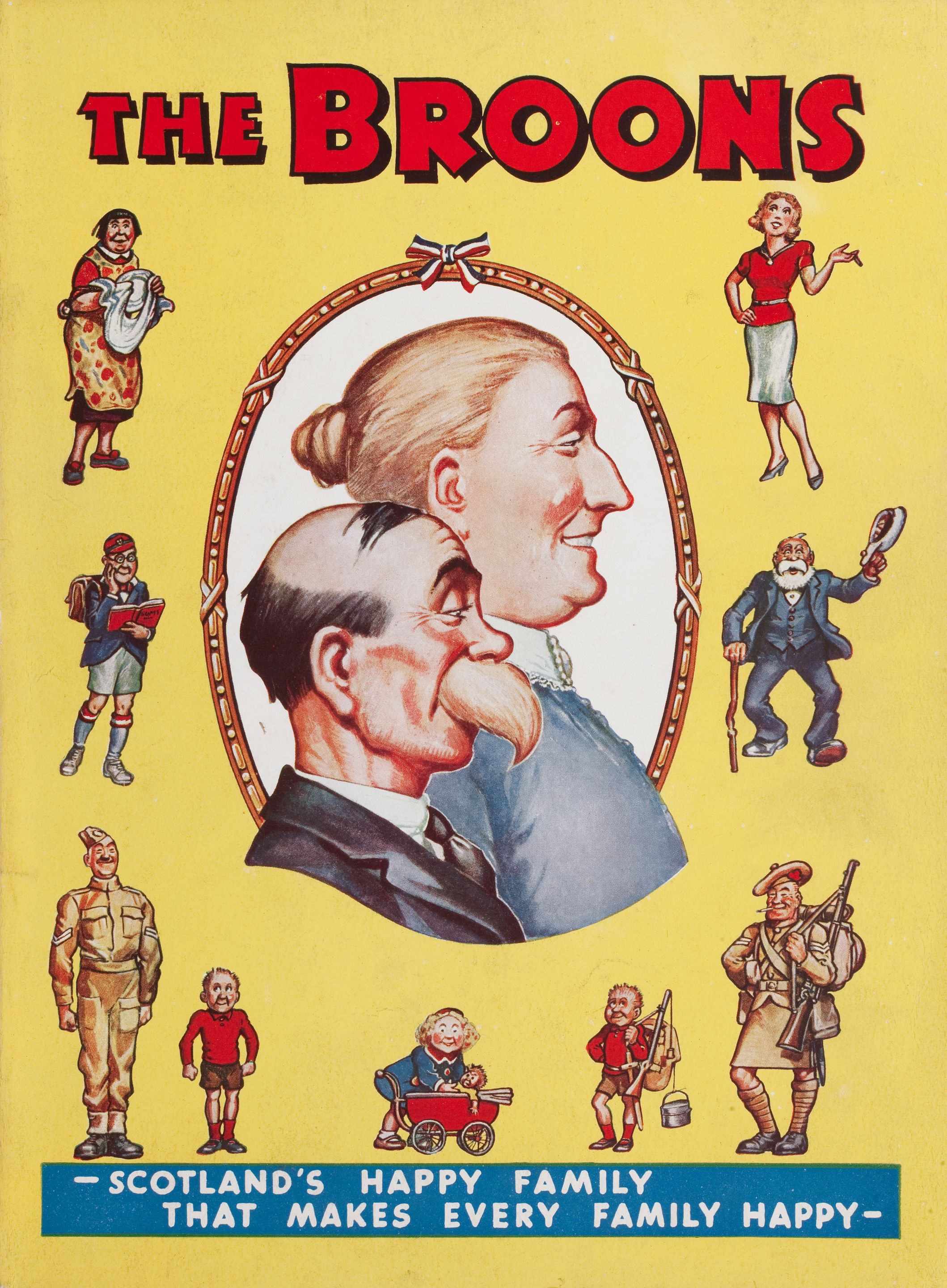 Bonhams : THE BROONS WATKINS (DUDLEY DEXTER) The Broons Number 2, 1942 ...