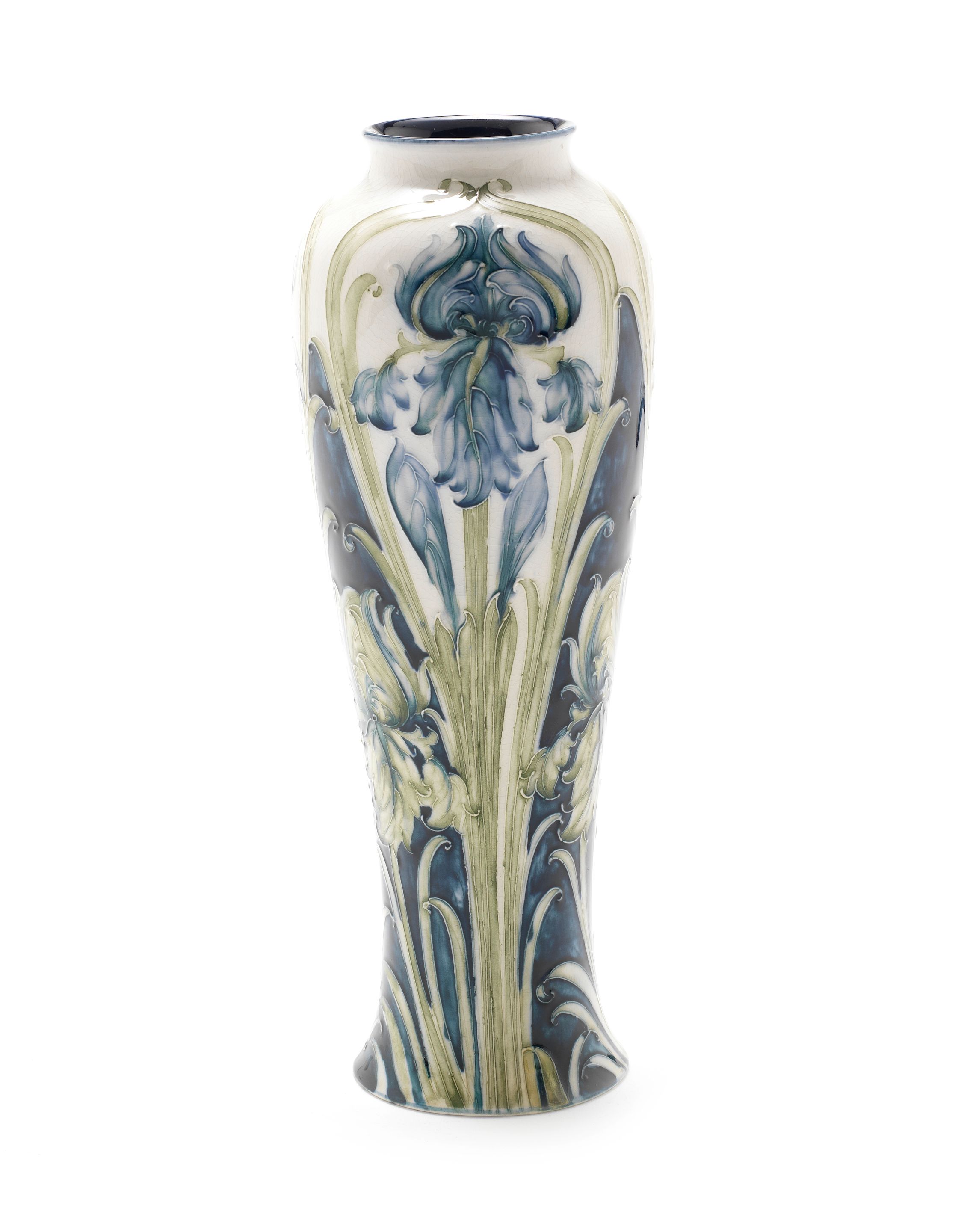 Bonhams : William Moorcroft 'Iris' a Florian Vase, circa 1905