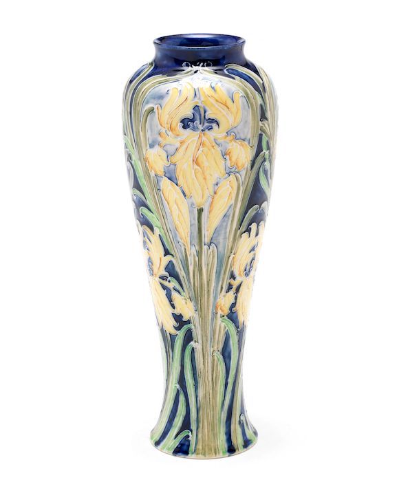 Bonhams : William Moorcroft 'Iris' a Florian Vase, circa 1905