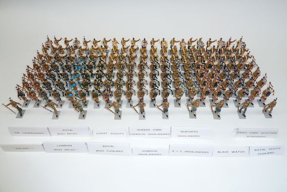Bonhams : V Day Marching Column part 6: The Scots and Irish with ...