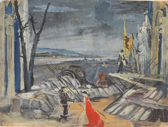 Bonhams : Yuri Ivanovich Pimenov (Russian, 1903-1977) Design for 4th ...