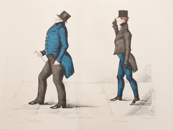 Bonhams : CROMBIE (BENJAMIN W.) Modern Athenians. A Series of Original ...
