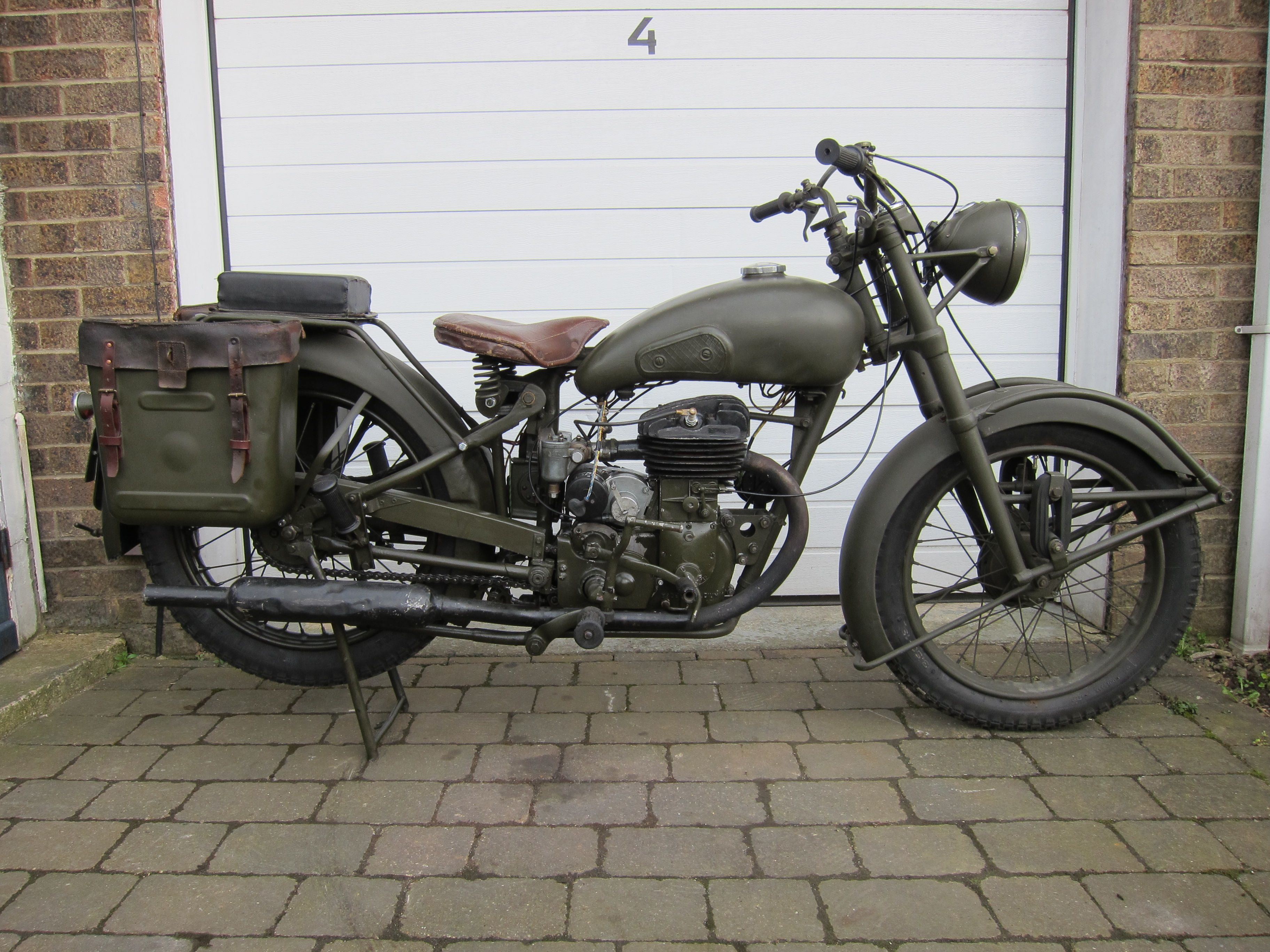 Bonhams Cars : 1951 FN 450cc Model M13 Military Motorcycle Frame no ...