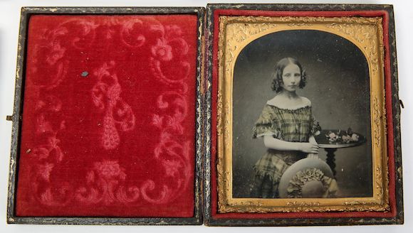 Bonhams : HALDANE FAMILY OF GLENEAGLES Half plate daguerreotype family ...