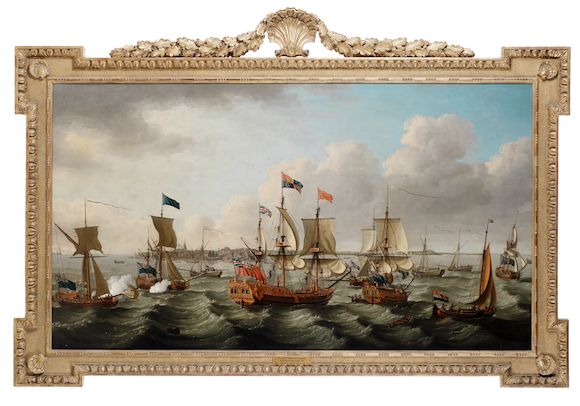 Bonhams : John Cleveley the Elder (Southwark circa 1712-1777 Deptford ...