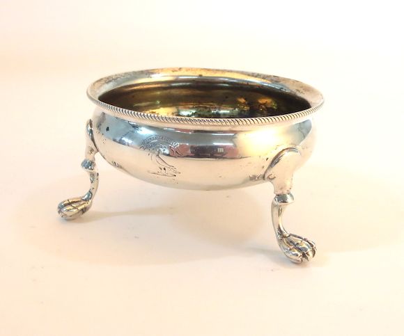 Bonhams : An unusual silver salt cellar by William Simpson of Banff ...