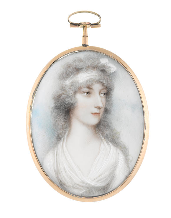Bonhams Andrew Plimer British 1763 1837 A Lady Wearing White