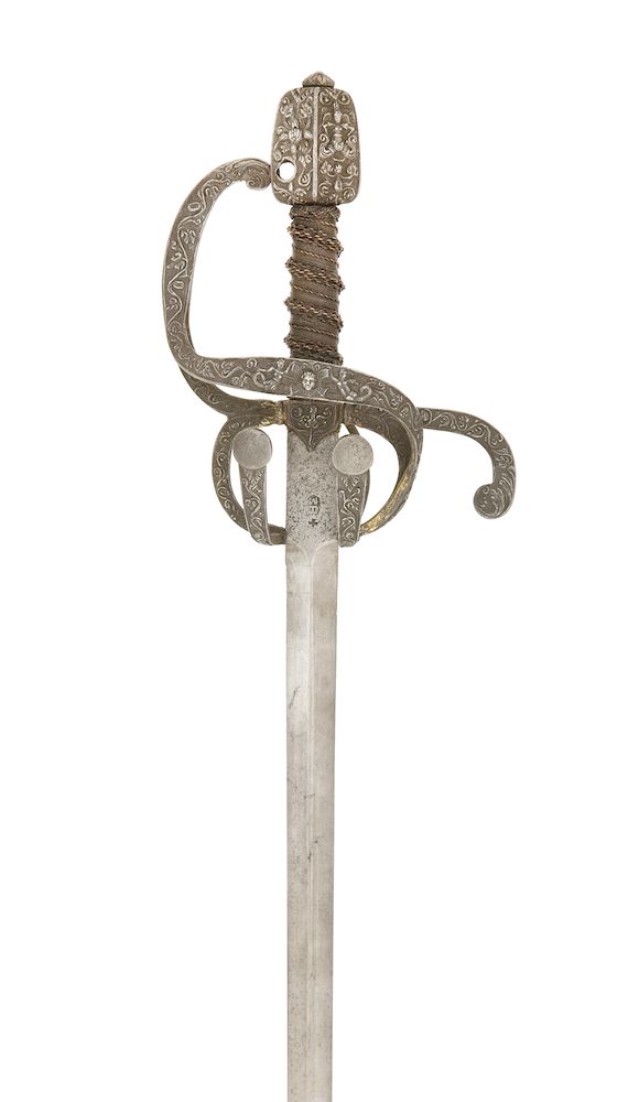 Bonhams : A Rapier In German Late 16th Century Style