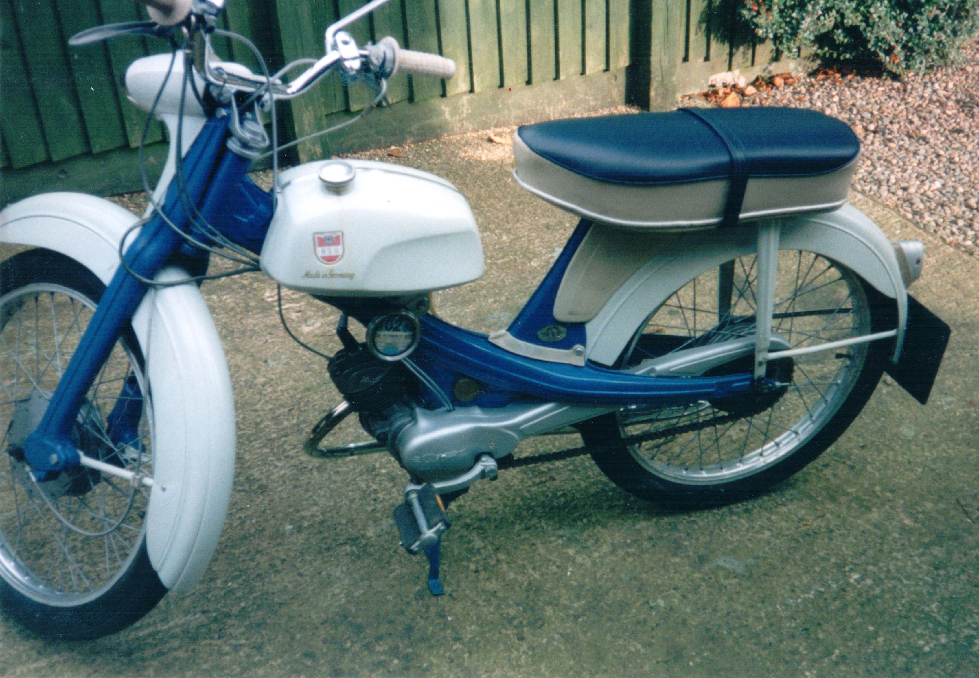 Bonhams Cars : 1962 NSU 49cc Quickly S23 Frame no. 1628321 Engine no ...
