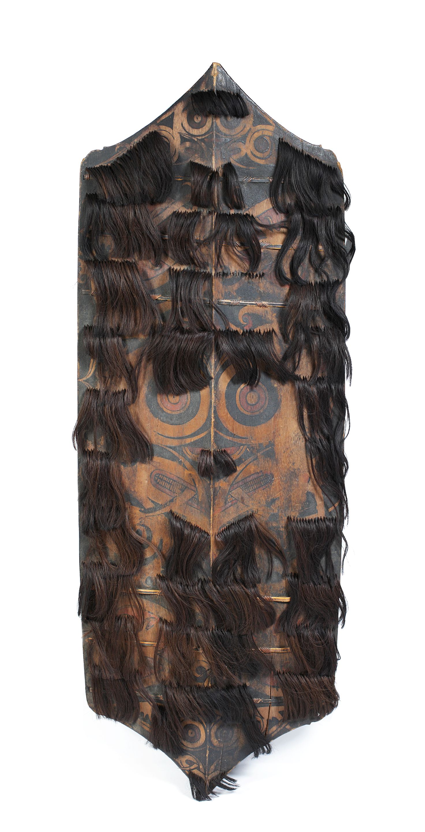 Bonhams : A Kenyah Dayak shield, kliau, Kalimantan, Borneo