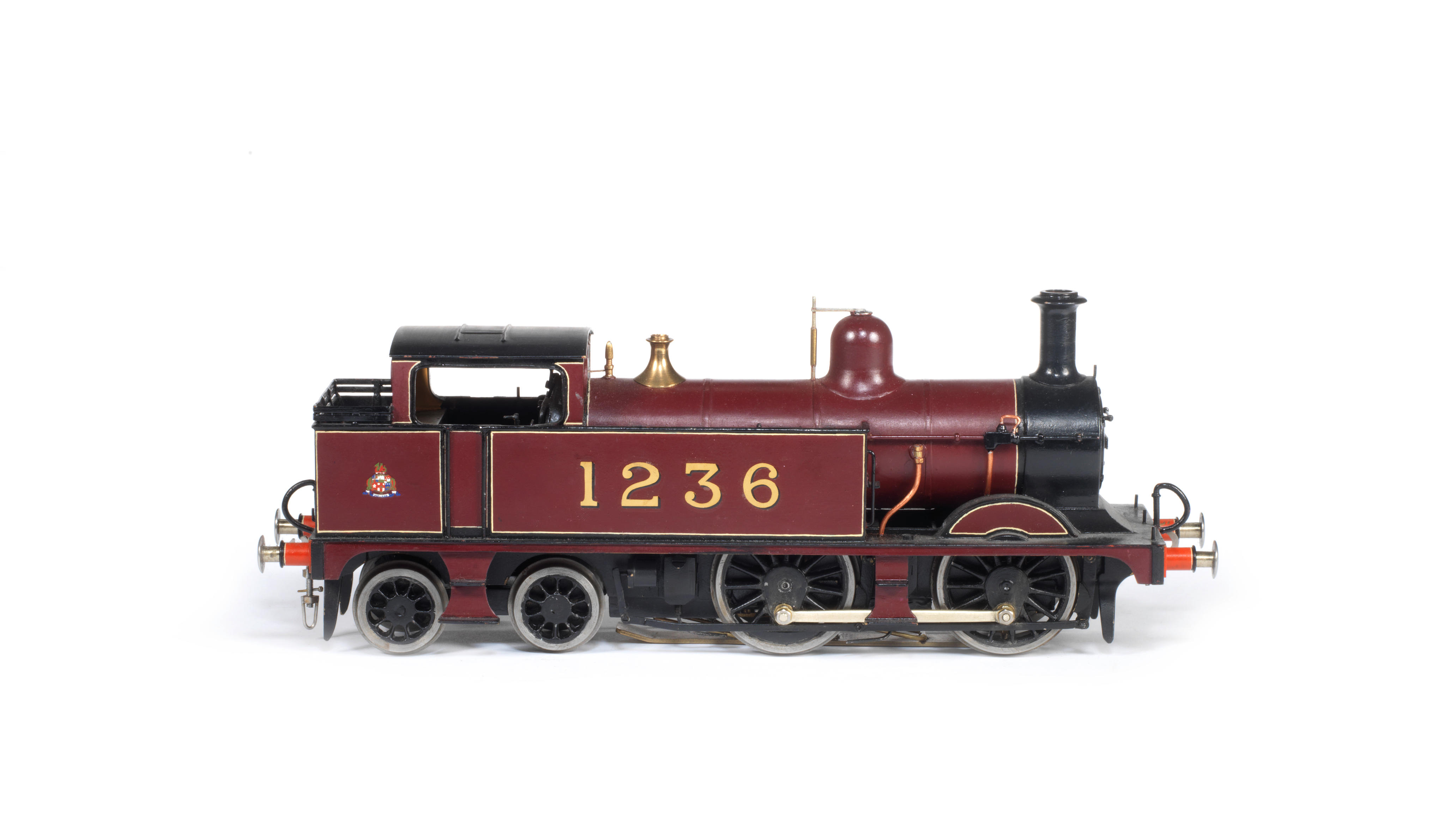 Bonhams Gauge I Scratch Built Electric Midland Railways 0 4 4 Tank