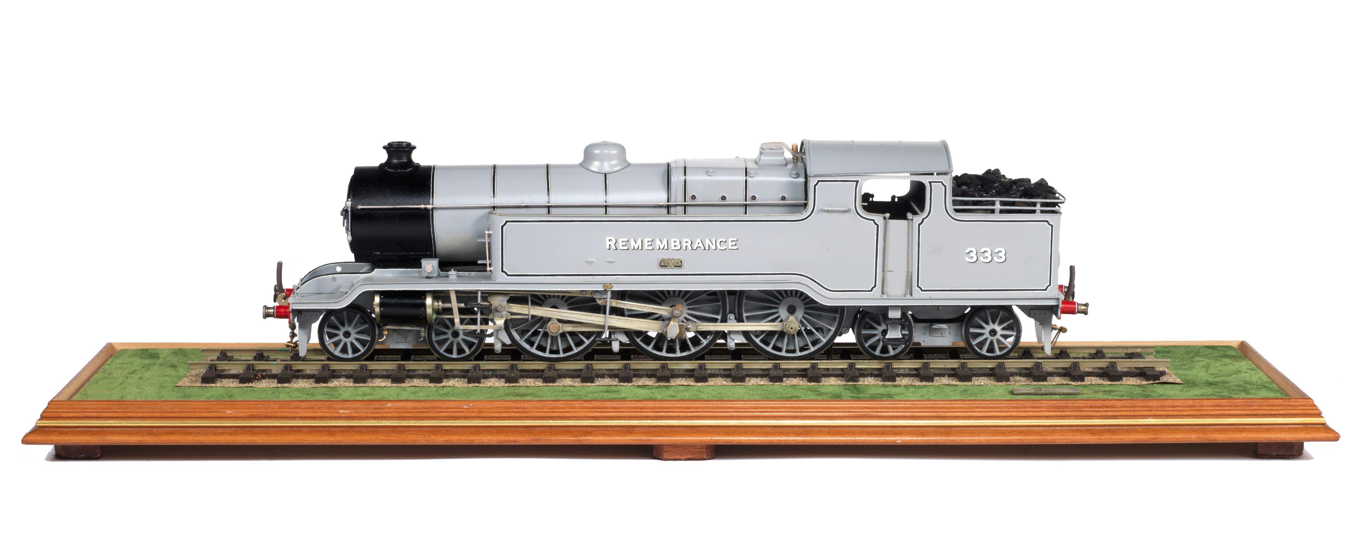 Bonhams : A Finescale 0 gauge model of a L.B.S.C 4-6-4 Baltic tank ...