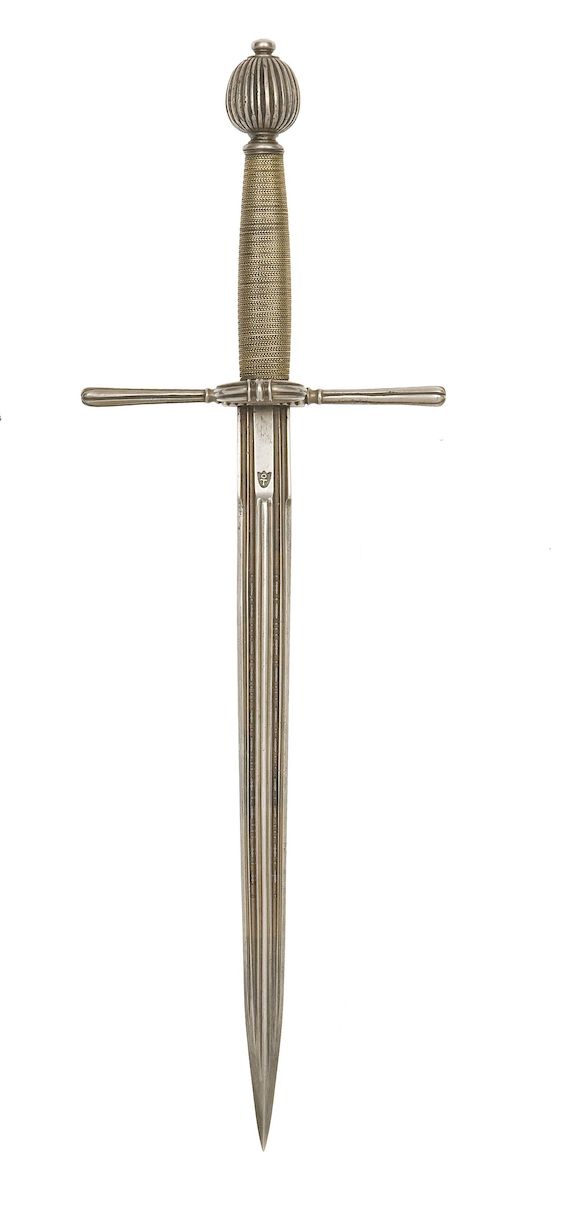 Bonhams : A Left-Hand Dagger In Late 16th Century Style