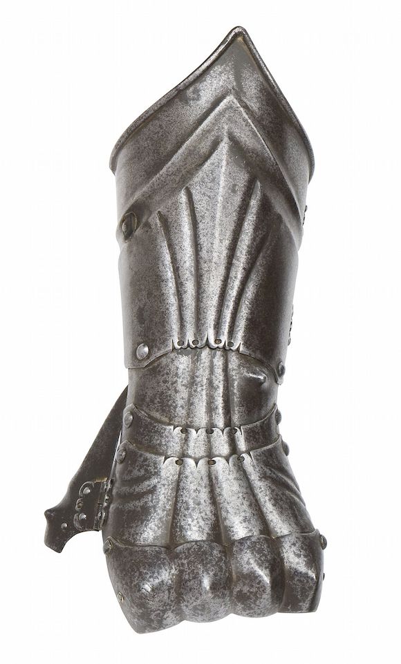 Bonhams : A Gauntlet In Gothic Style