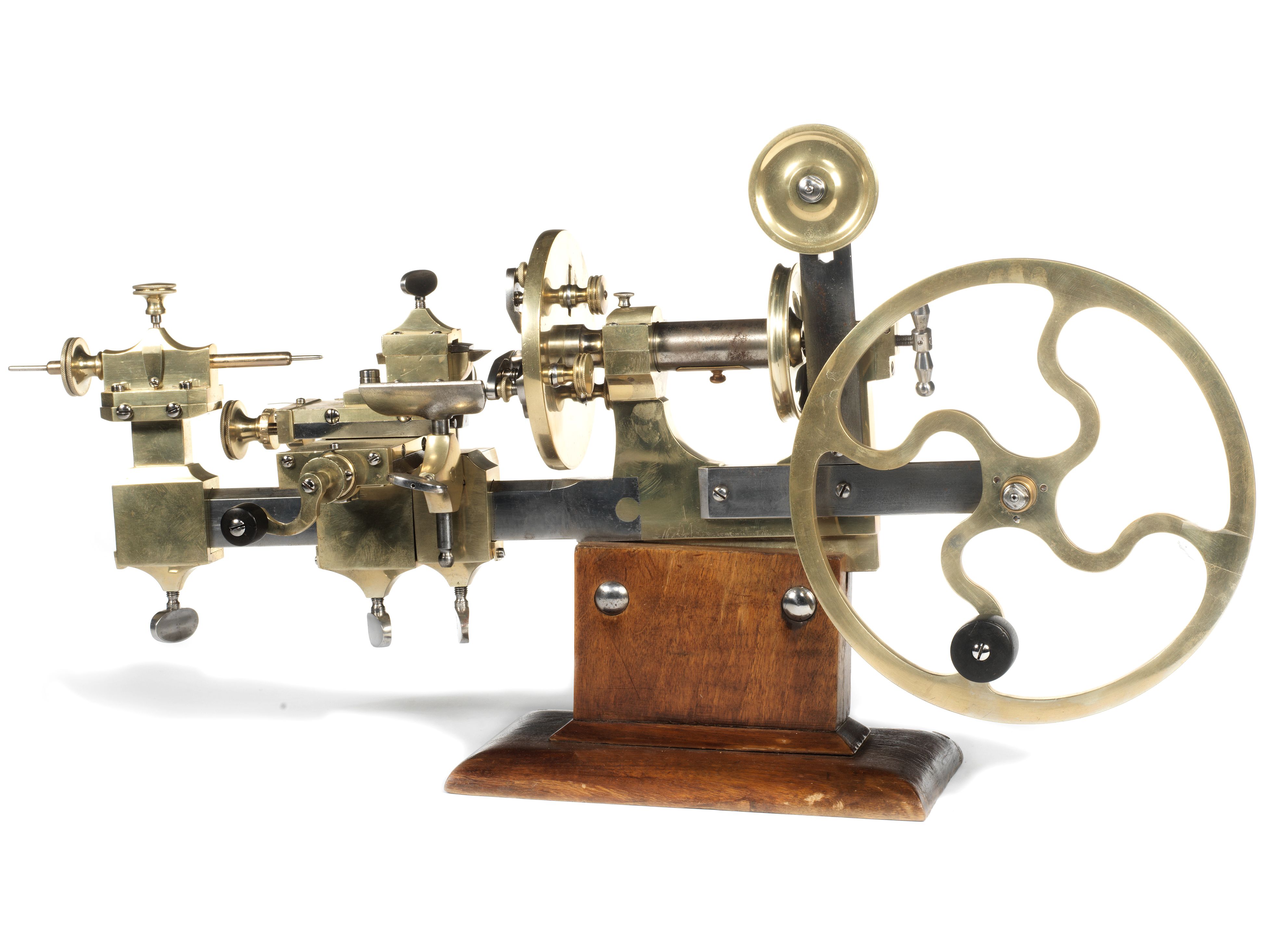 Bonhams : A steel and brass Mandrel