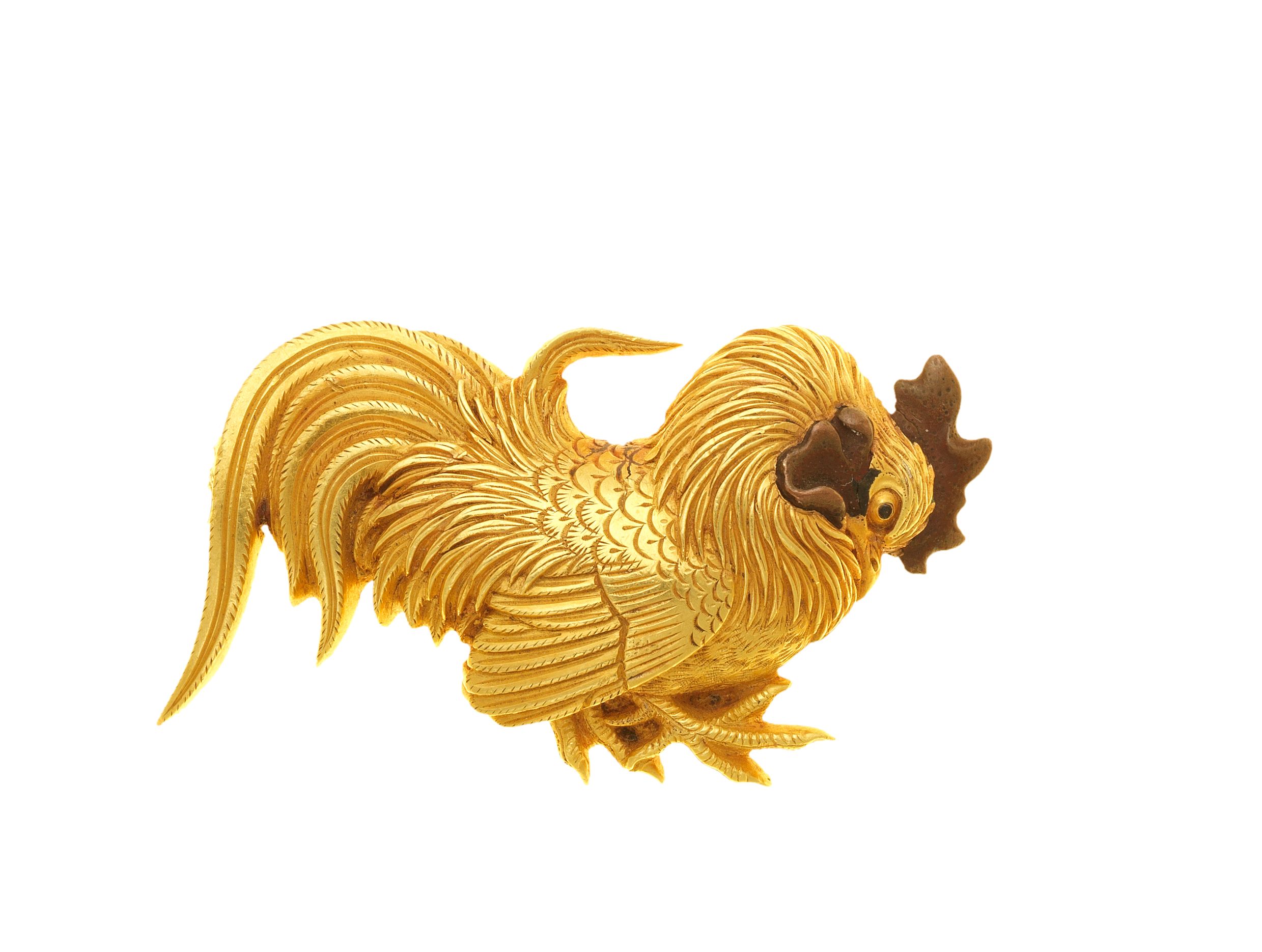 Bonhams : A fine gold mae-kanagu The mae-kanagu by Ichinomiya Nagatsune ...