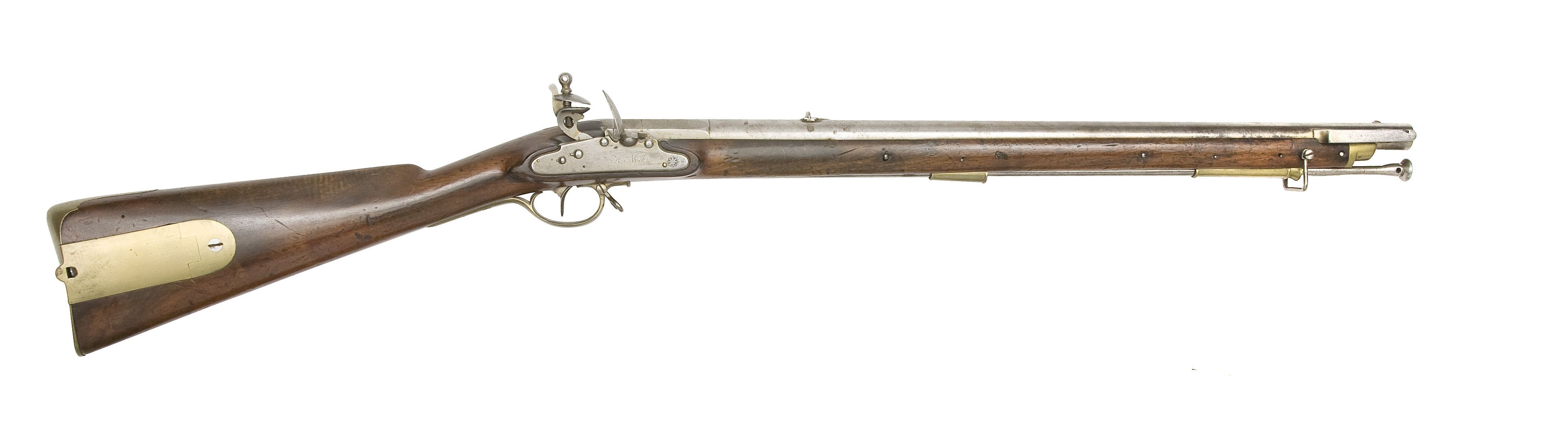 Bonhams : A Rare .65 Flintlock Enclosed Lock Volunteer Carbine