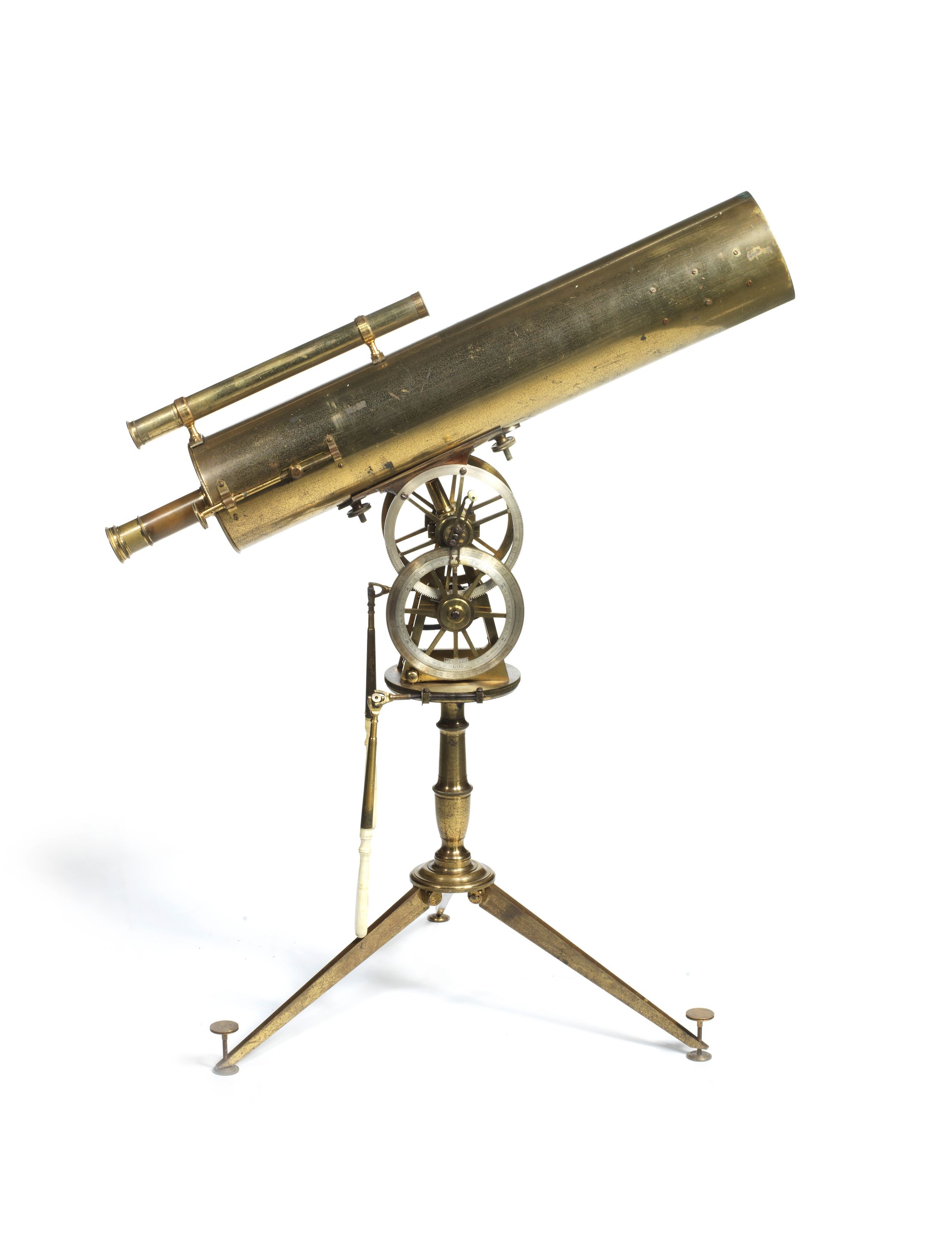 Bonhams : An important 5-Inch Gregorian reflecting telescope on stand ...