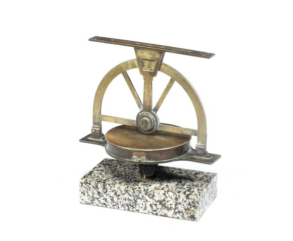 Bonhams : A William Wilton part brass miner's dial, English, early 19th ...