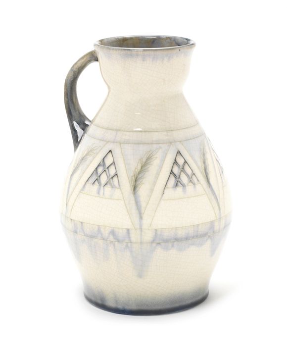 Bonhams : William Moorcroft 'Corn' a Pitcher, circa 1935