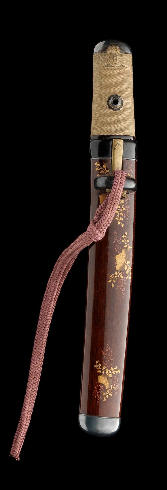 Bonhams : A mounted Shinto tanto Late Edo Period, 19th century
