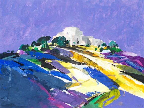 Bonhams : Donald Hamilton Fraser RA (British, 1929-2009) 'Landscape ...