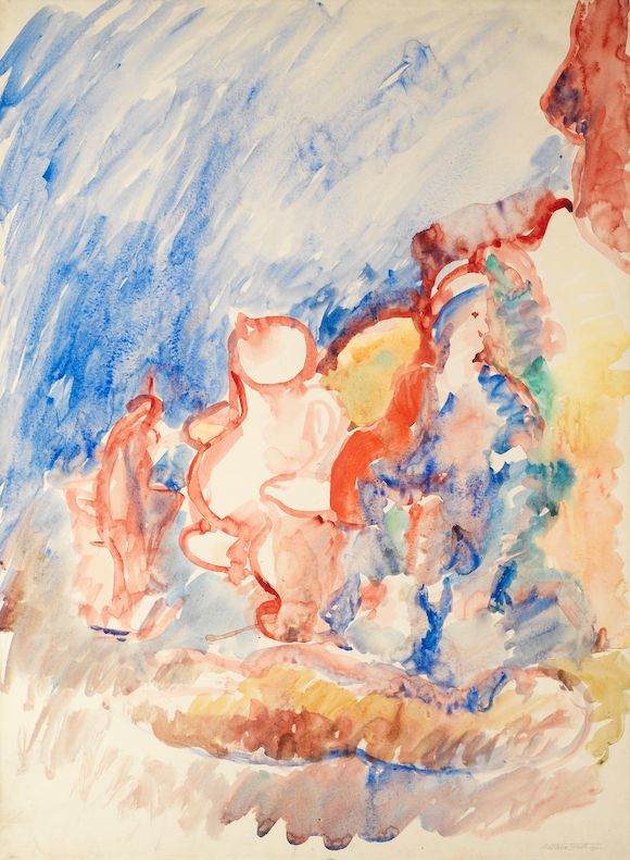 Bonhams : Sir Matthew Smith (British, 1879-1959) Still life